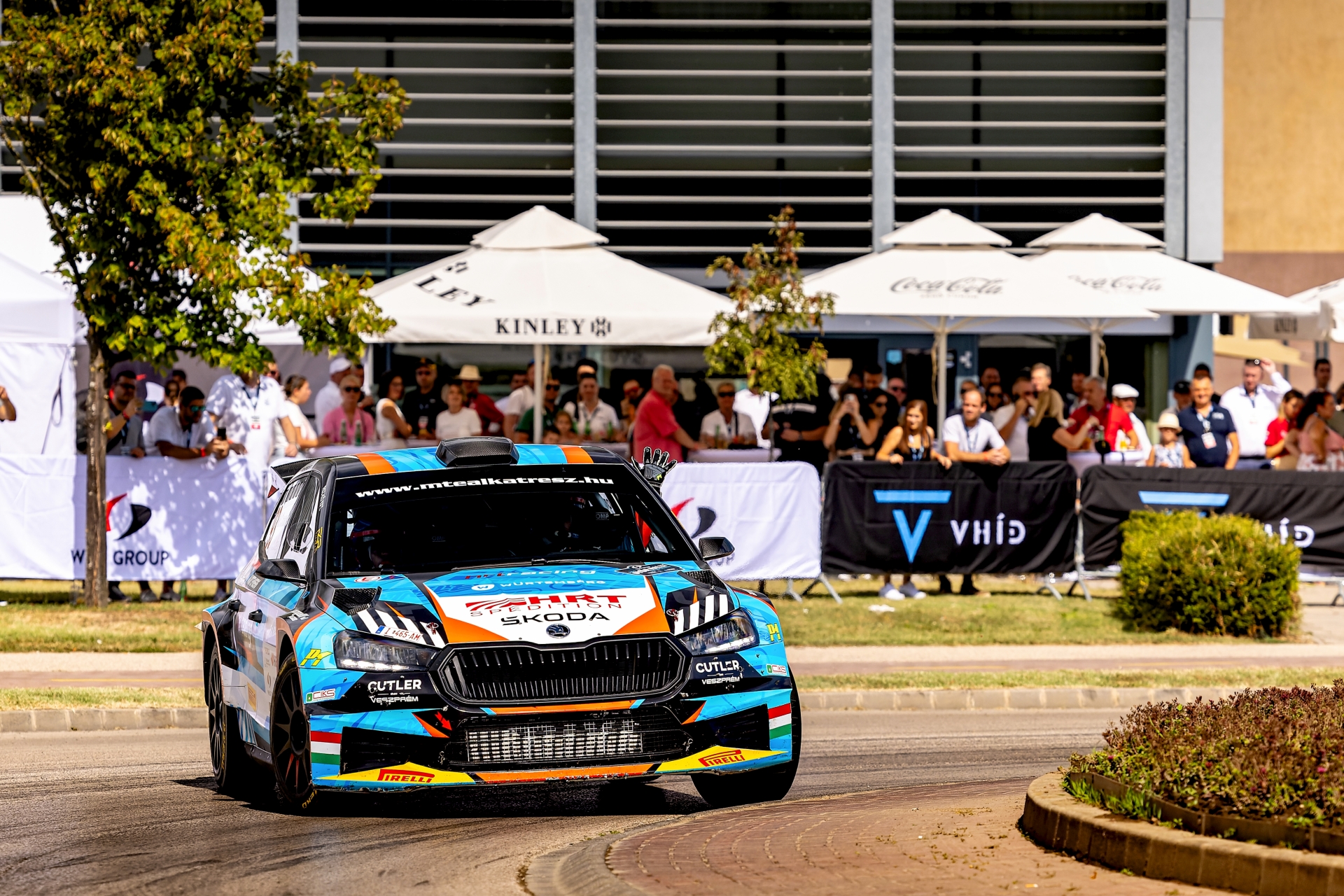 Csomós Miklós és Nagy Attila nyerte a II. WHB Győr Rallyt - WHB Győr Rally